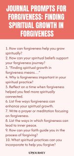 120 Journal Prompts for Forgiveness