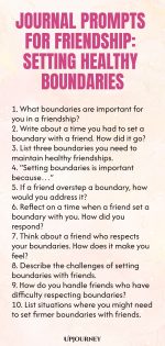 100 Thoughtful Journal Prompts for Friendship