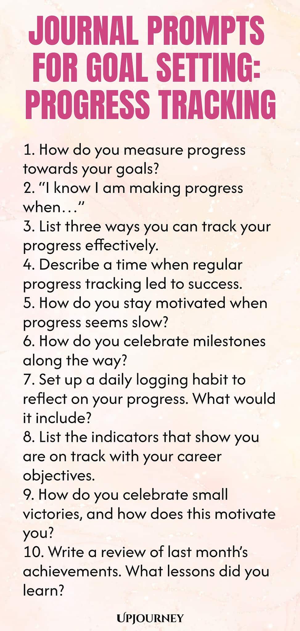 60+ Journal Prompts for Goal Setting
