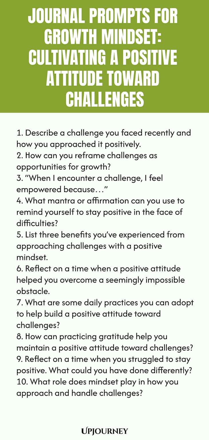 60+ Journal Prompts for Growth Mindset