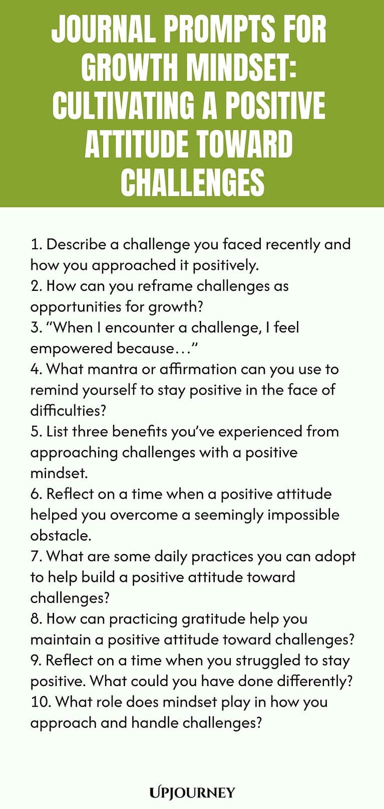 60+ Journal Prompts for Growth Mindset