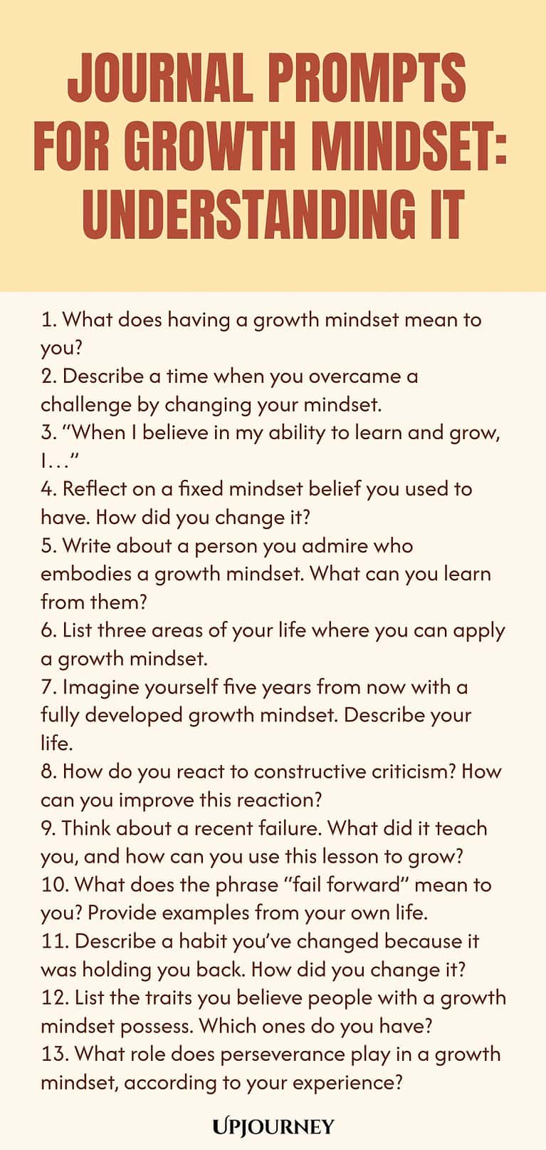 60+ Journal Prompts for Growth Mindset