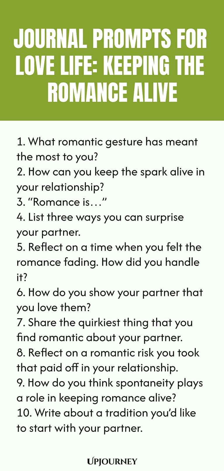 110 Journal Prompts for Love Life