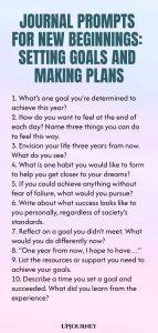 90 Journal Prompts for New Beginnings