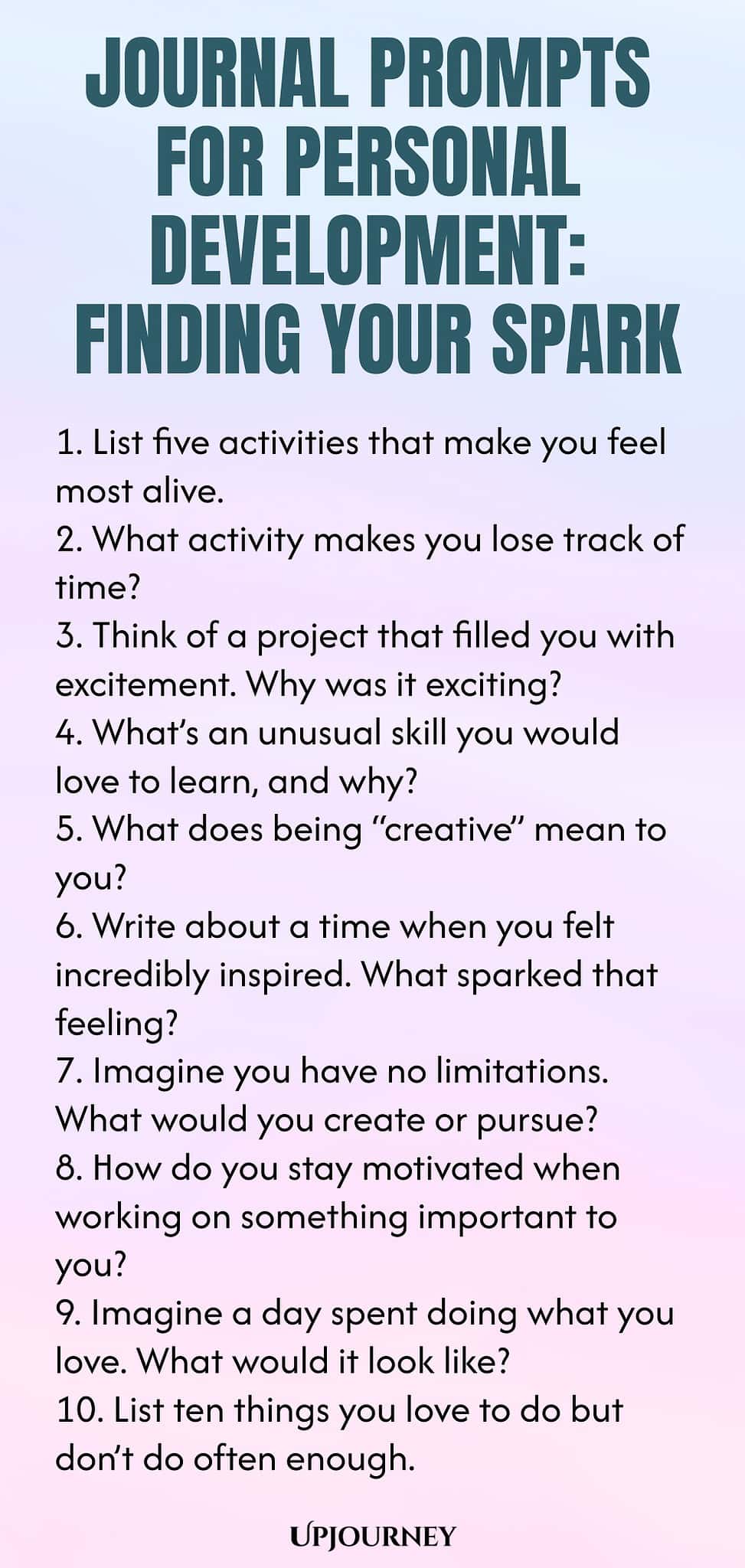 100 Journal Prompts for Personal Development