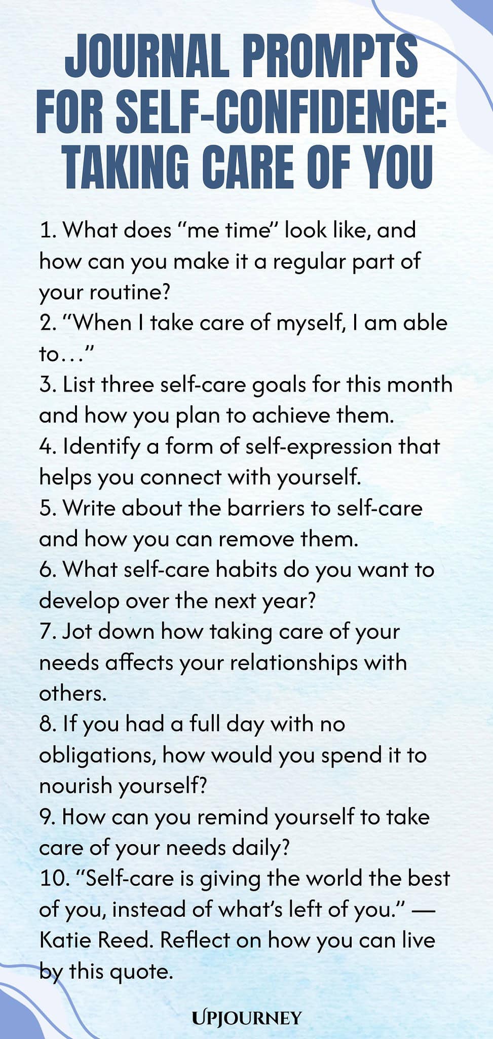 120 Journal Prompts for Self-Confidence