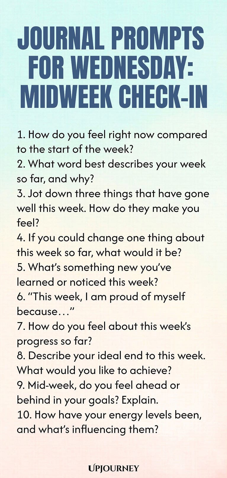 100+ Journal Prompts for Wednesday