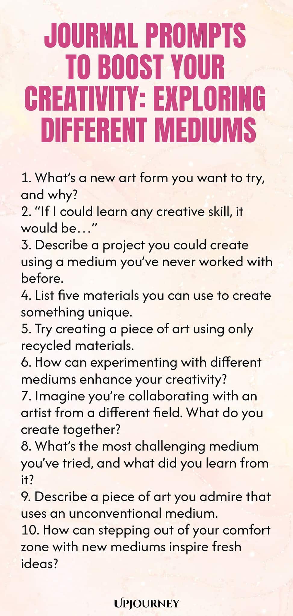 160 Journal Prompts to Boost Your Creativity