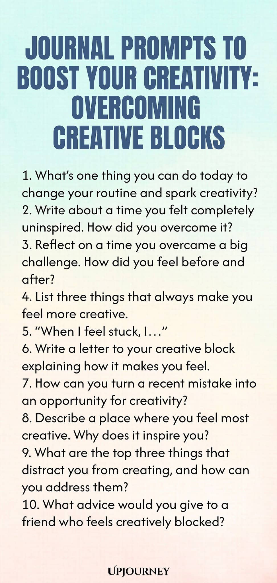 160 Journal Prompts to Boost Your Creativity