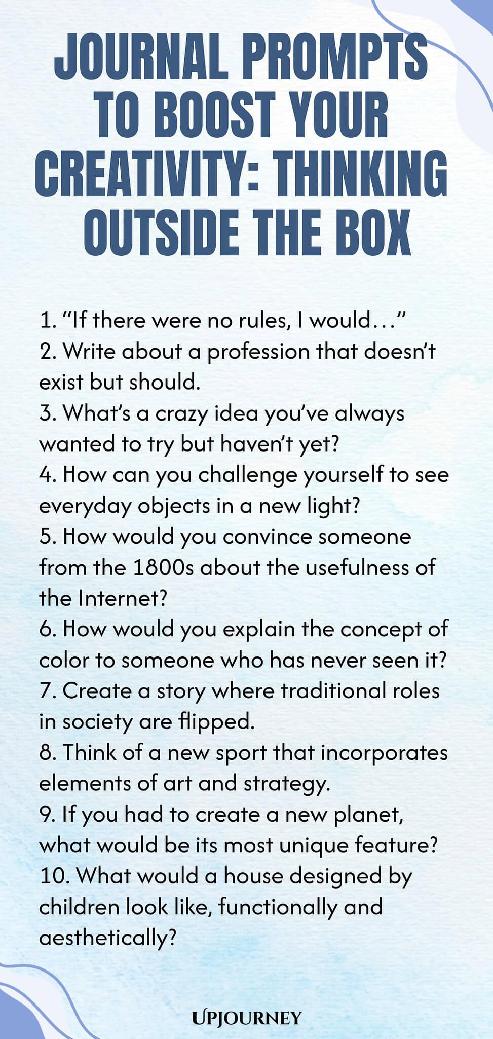 160 Journal Prompts to Boost Your Creativity