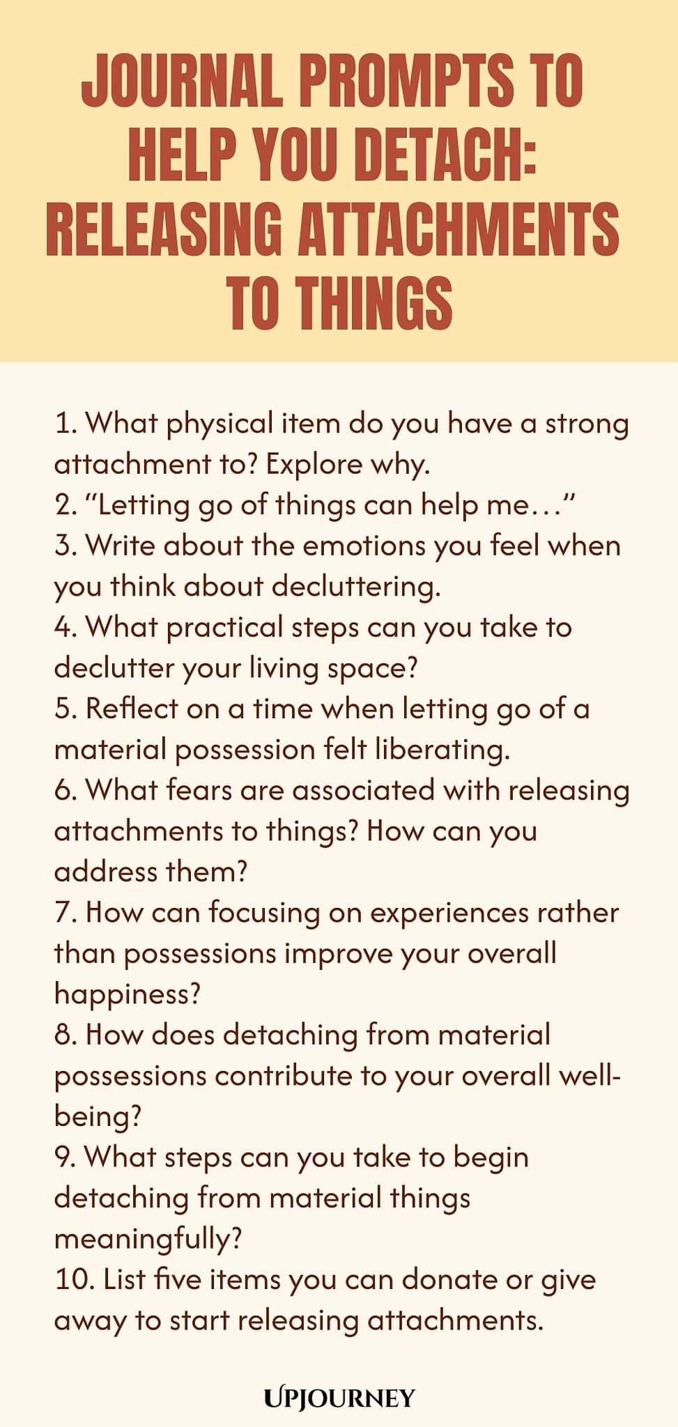 110 Insightful Journal Prompts to Help You Detach
