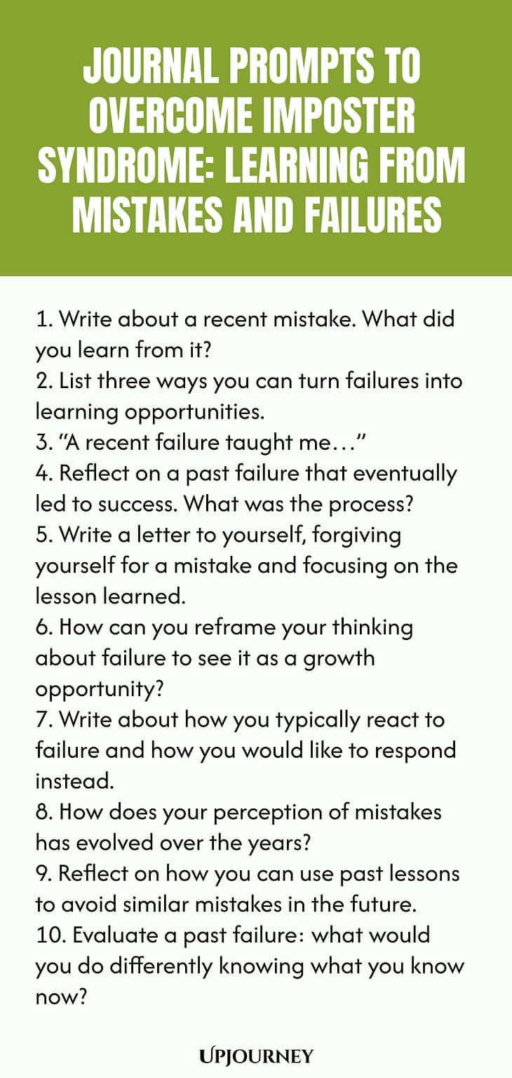 150 Journal Prompts to Overcome Imposter Syndrome