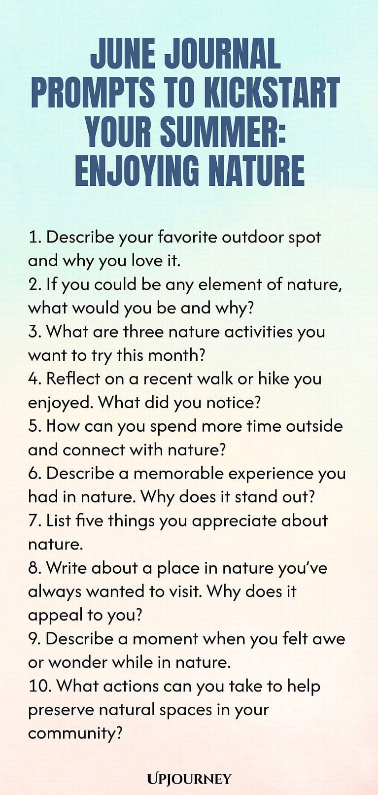 120 June Journal Prompts to Kickstart Your Summer