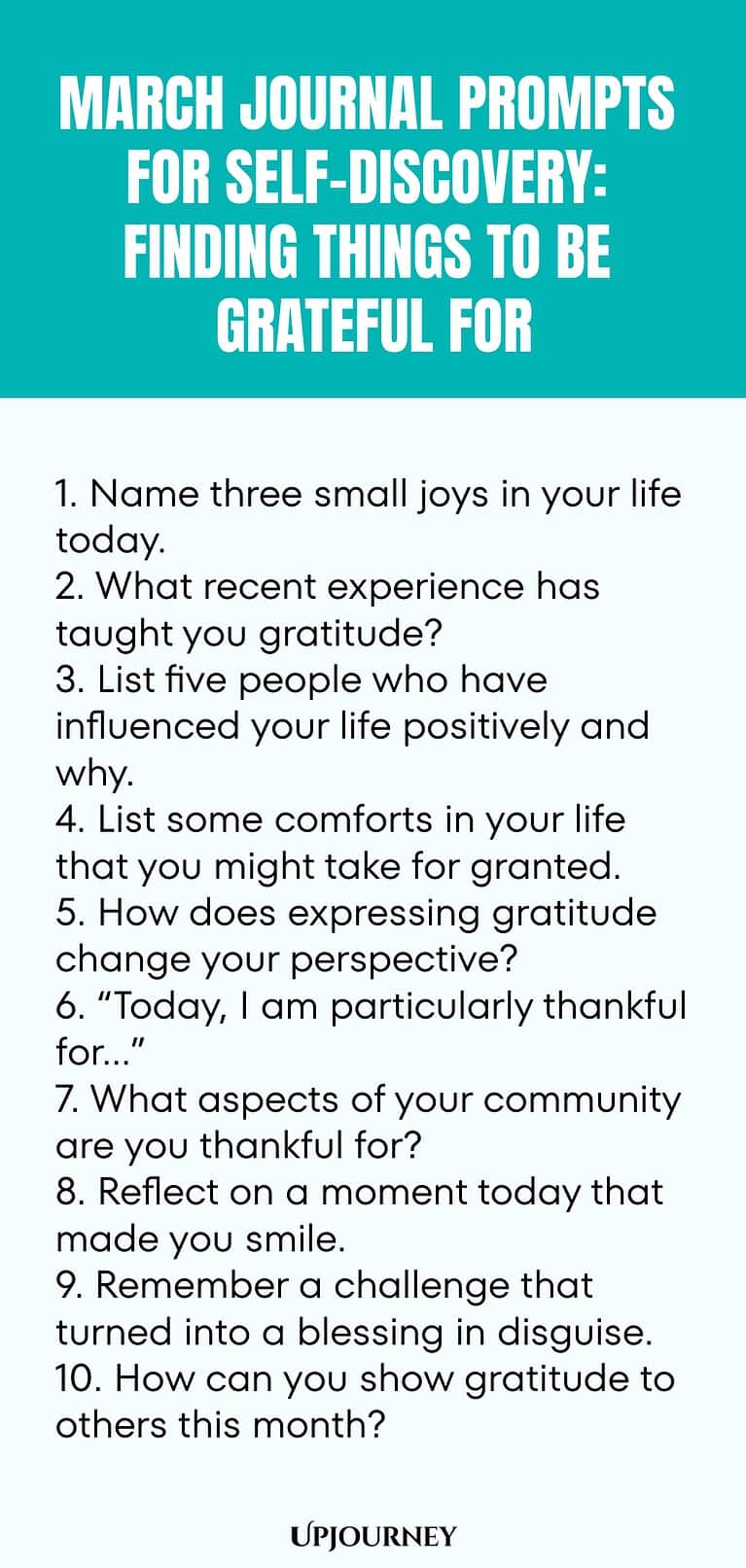 100+ March Journal Prompts for Self-Discovery