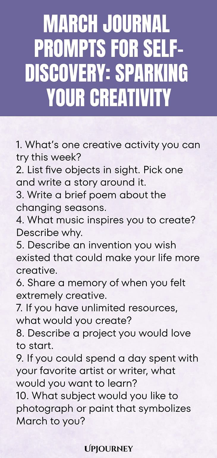 100+ March Journal Prompts for Self-Discovery