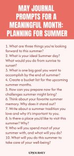 120+ May Journal Prompts for a Meaningful Month