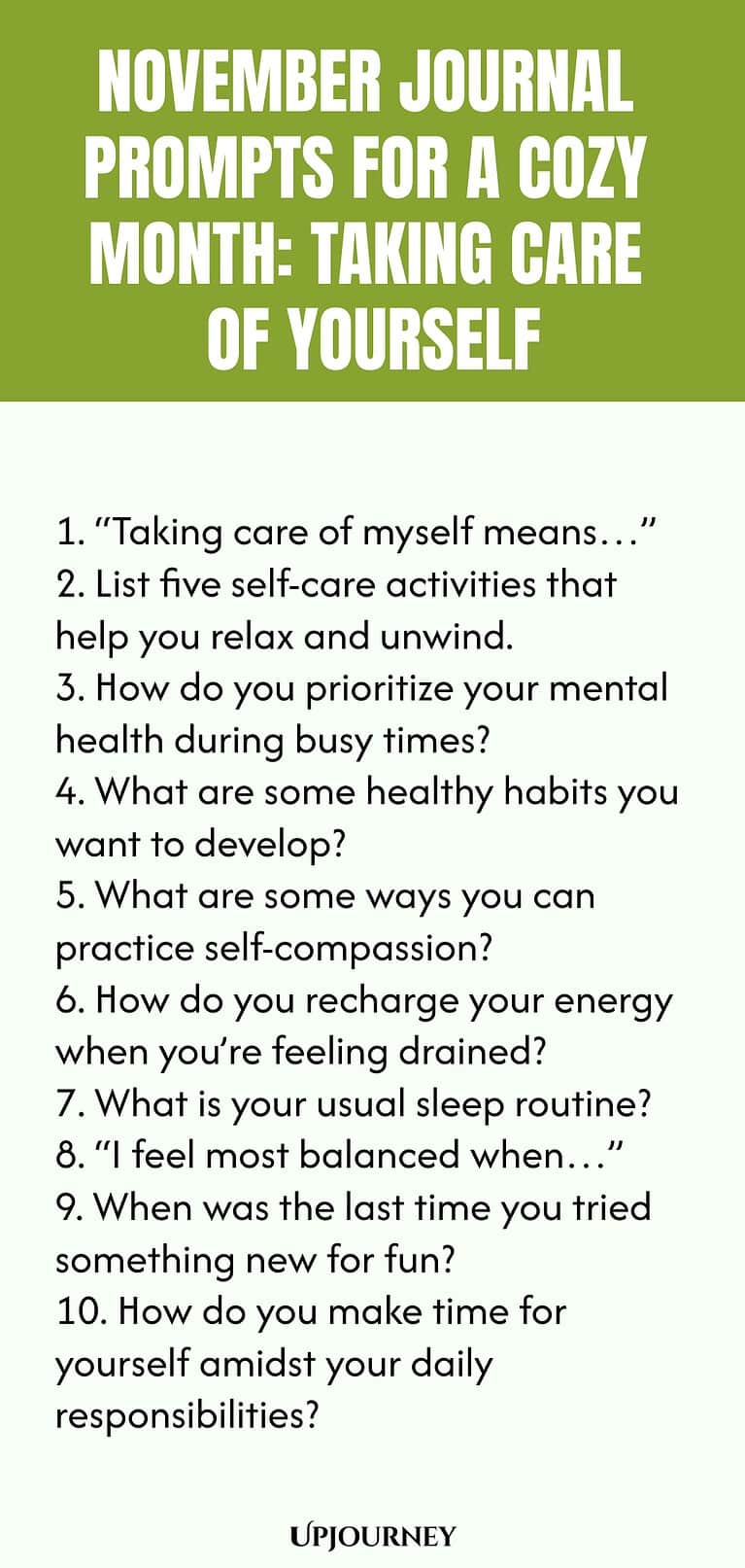 110 November Journal Prompts for a Cozy Month