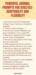 120 Powerful Journal Prompts for Athletes