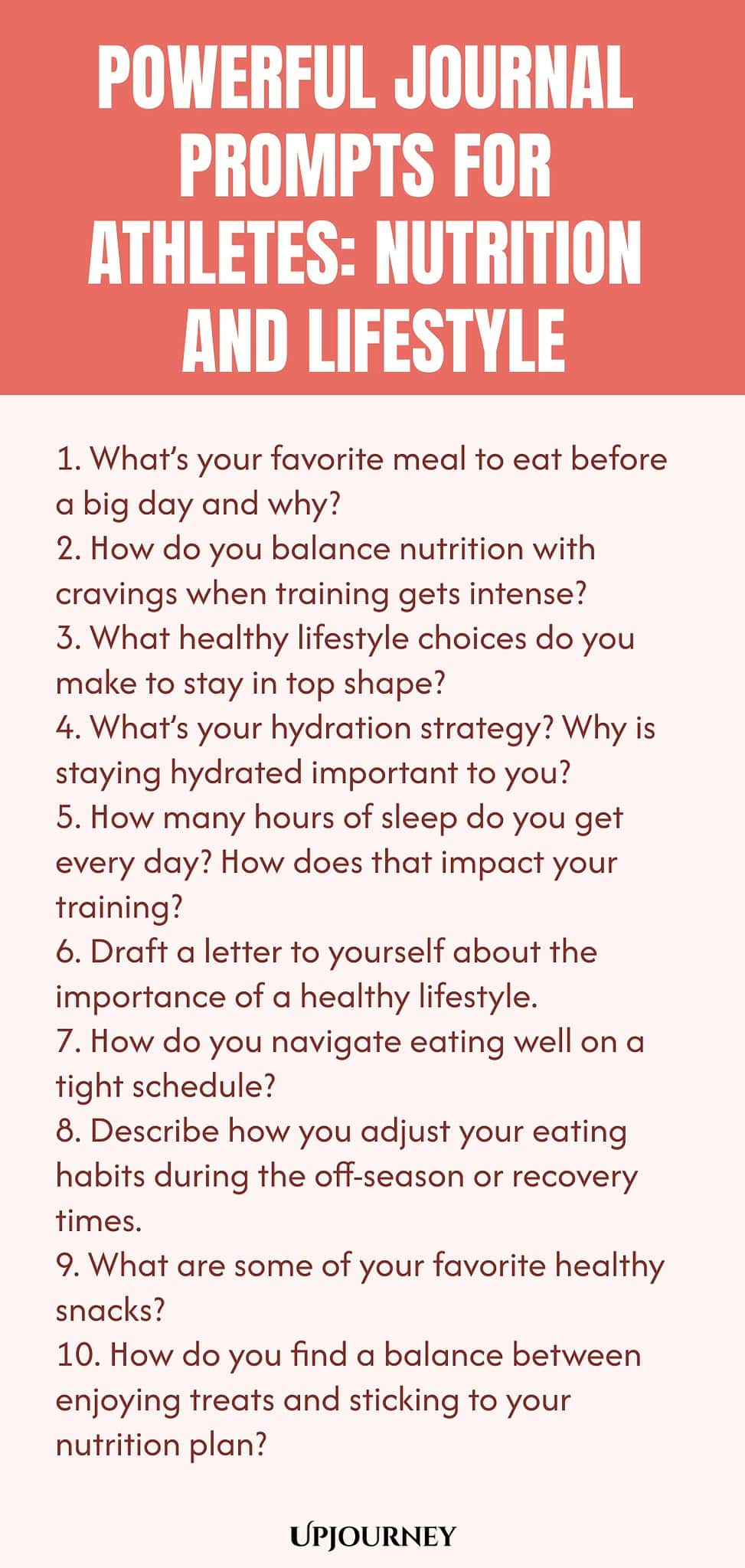 120 Powerful Journal Prompts for Athletes