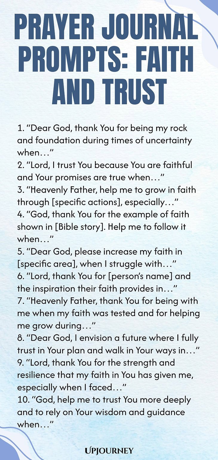 120 Prayer Journal Prompts