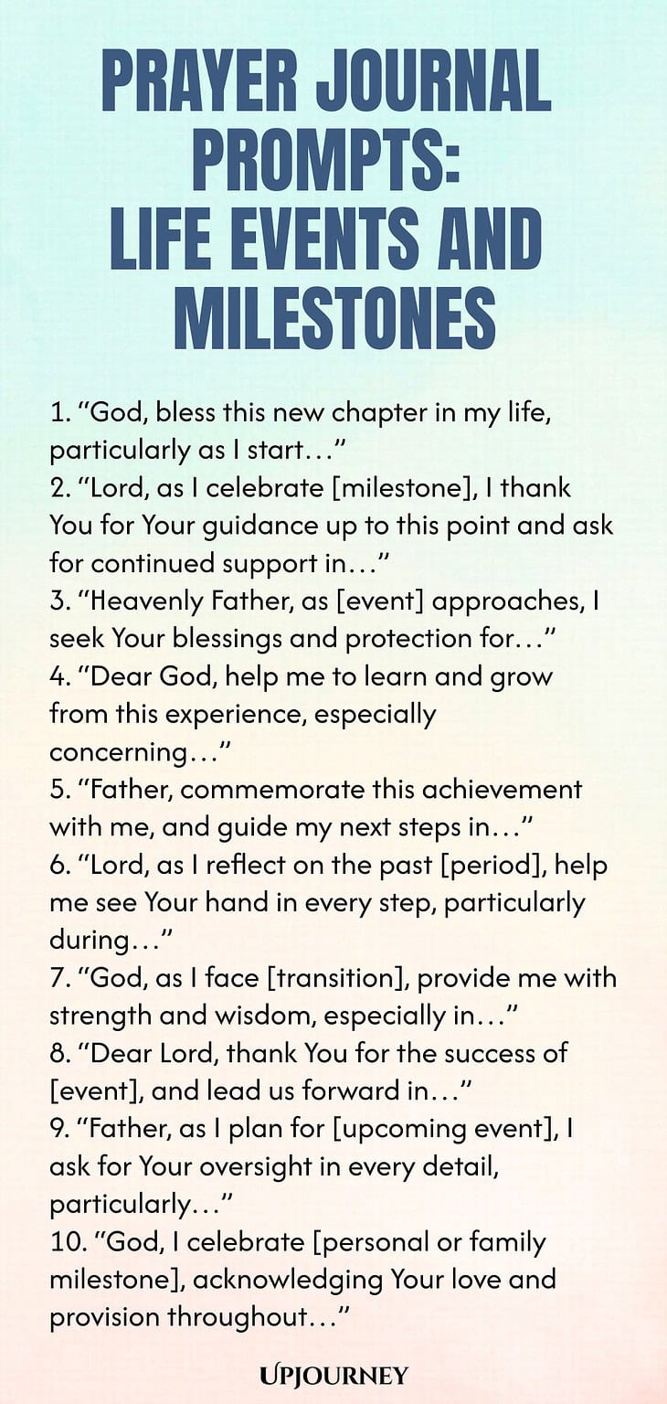 120 Prayer Journal Prompts