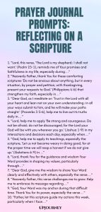120 Prayer Journal Prompts