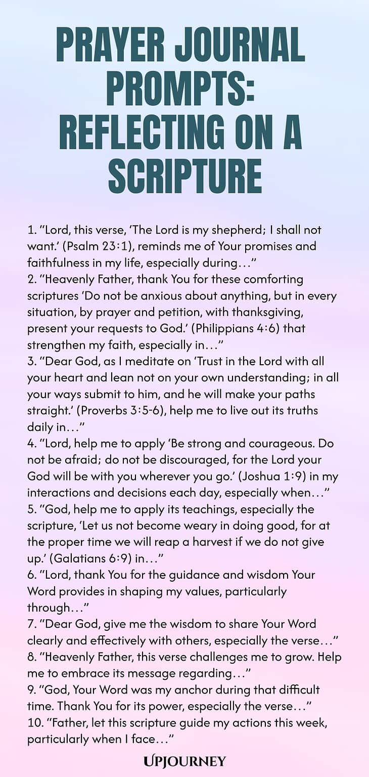 120 Prayer Journal Prompts