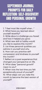 130 September Journal Prompts for Daily Reflection