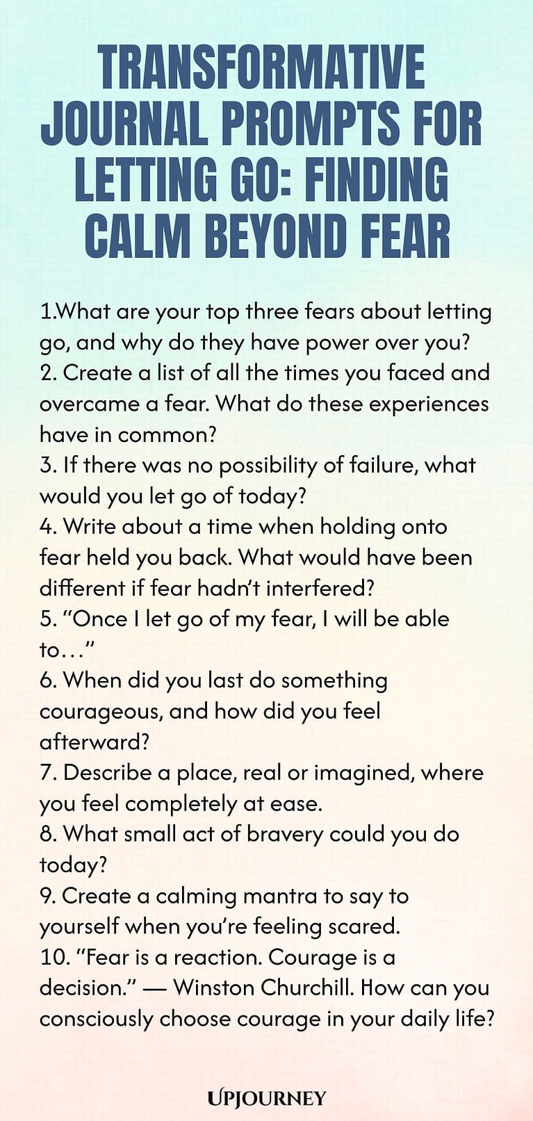 70 Transformative Journal Prompts for Letting Go