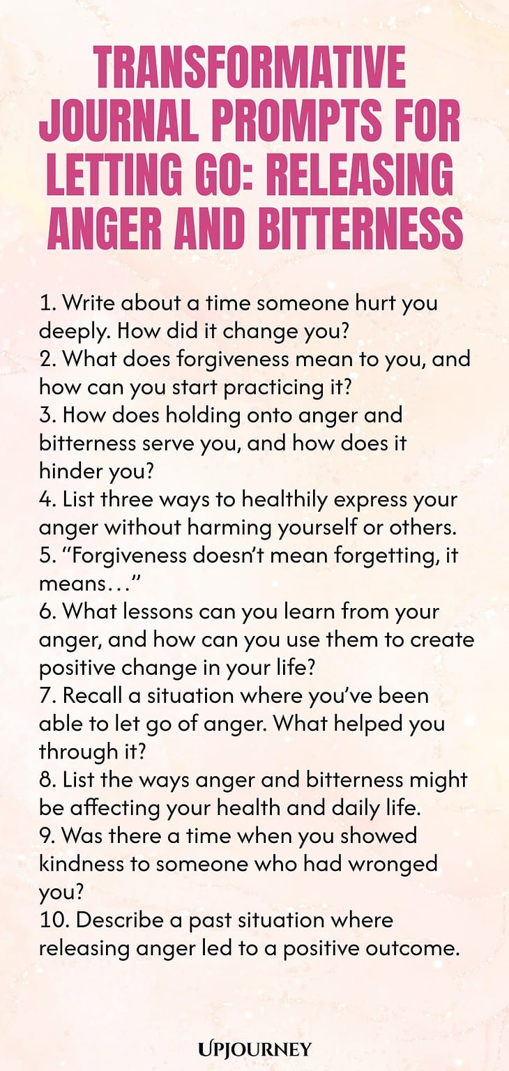 70 Transformative Journal Prompts for Letting Go