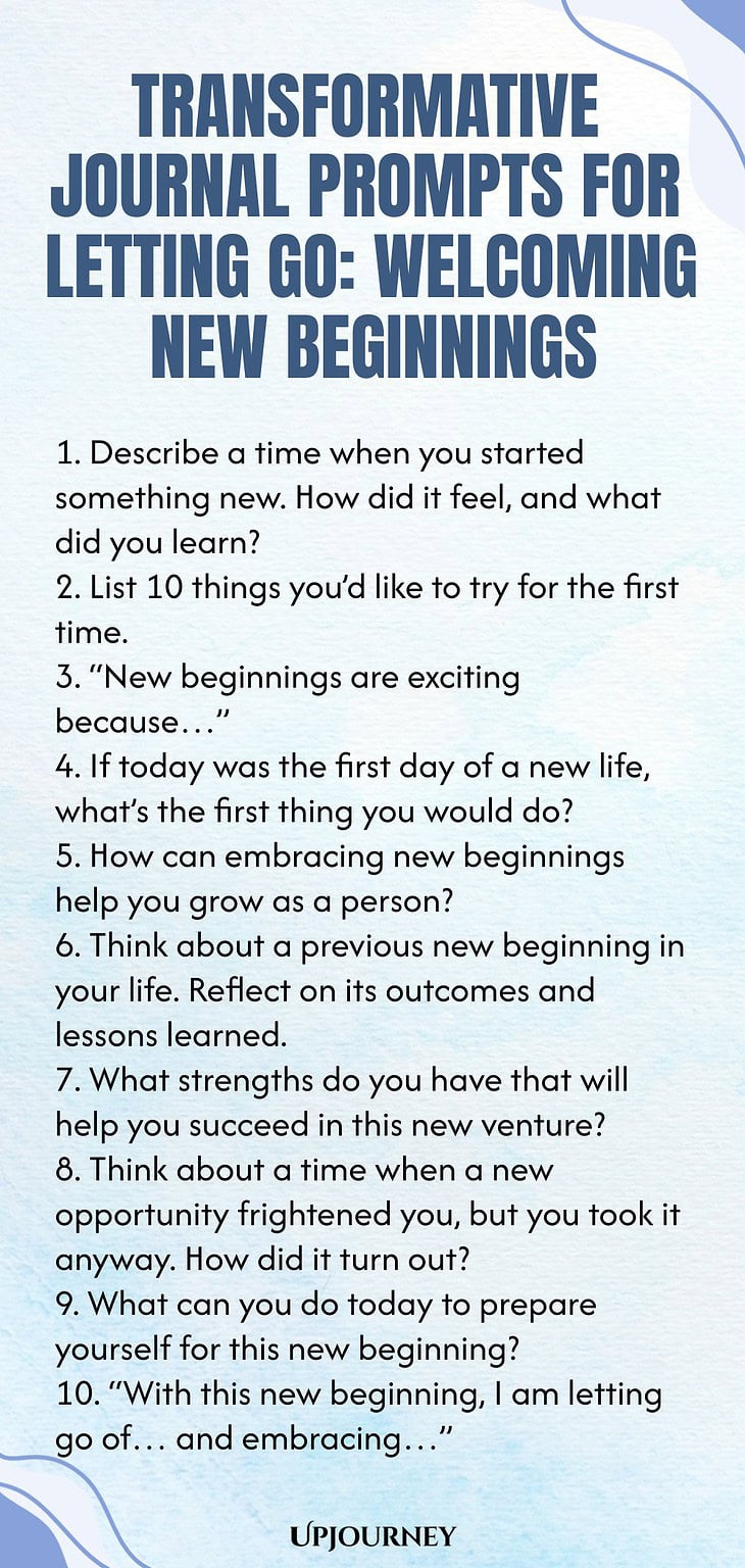70 Transformative Journal Prompts for Letting Go