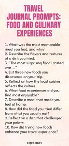 80 Travel Journal Prompts