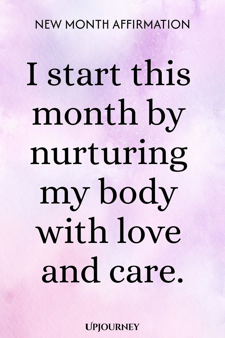 120 New Month Affirmations for a Fresh Start