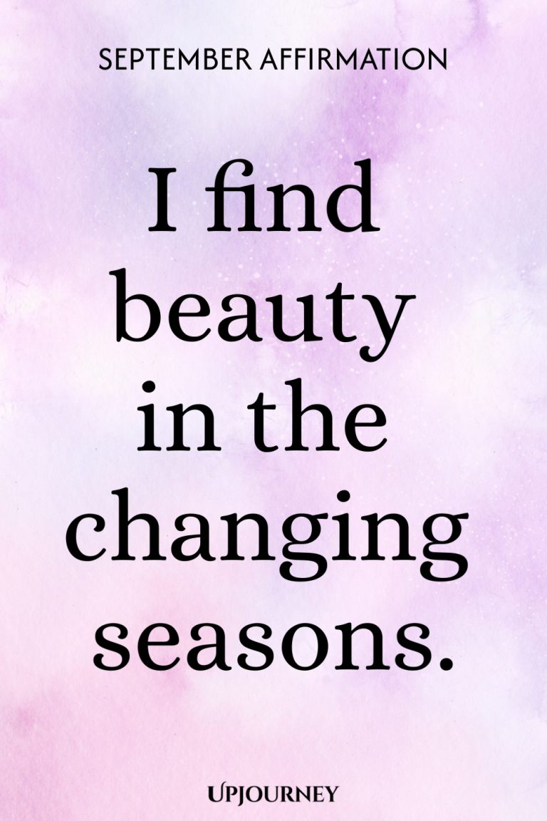 150 September Affirmations to Kickstart Your Fall