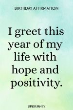 160 Meaningful Birthday Affirmations