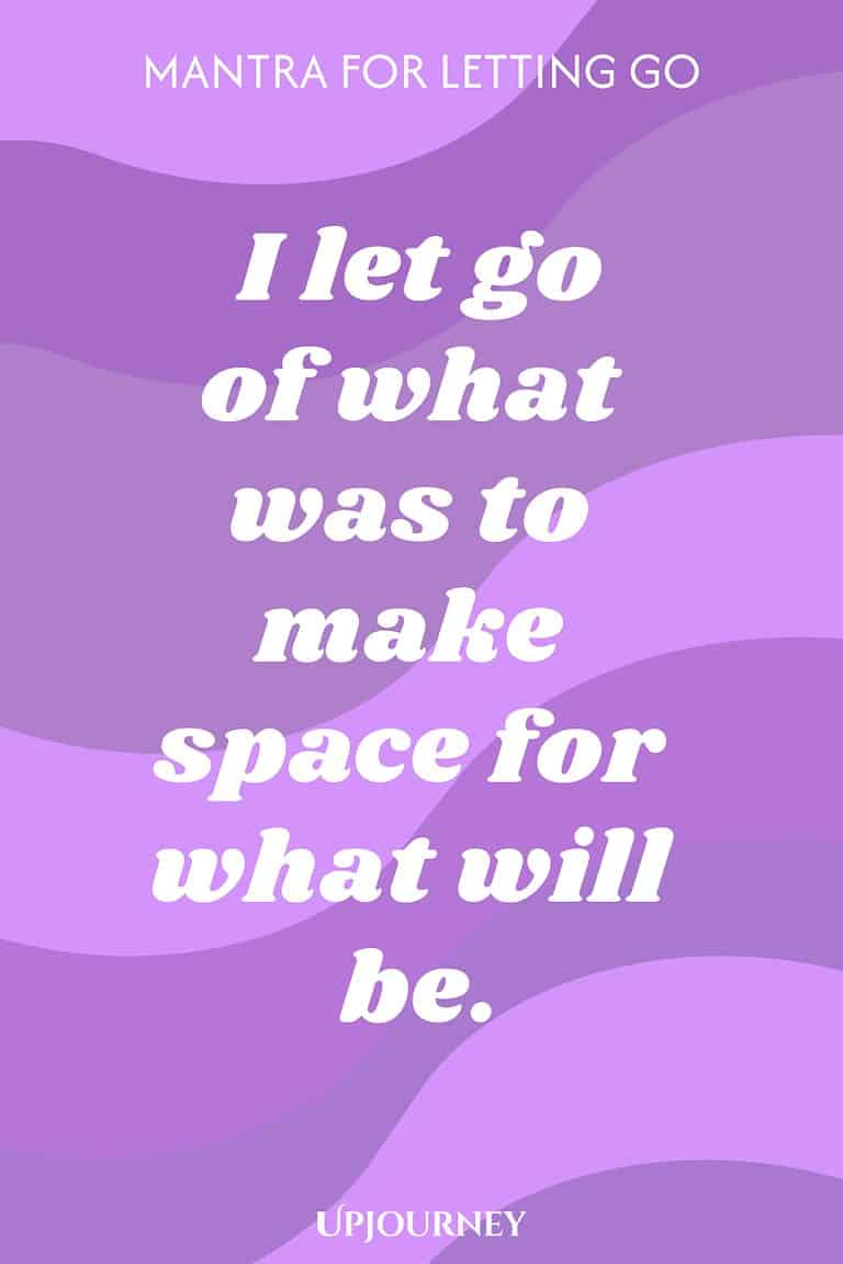 70 Mantras for Letting Go