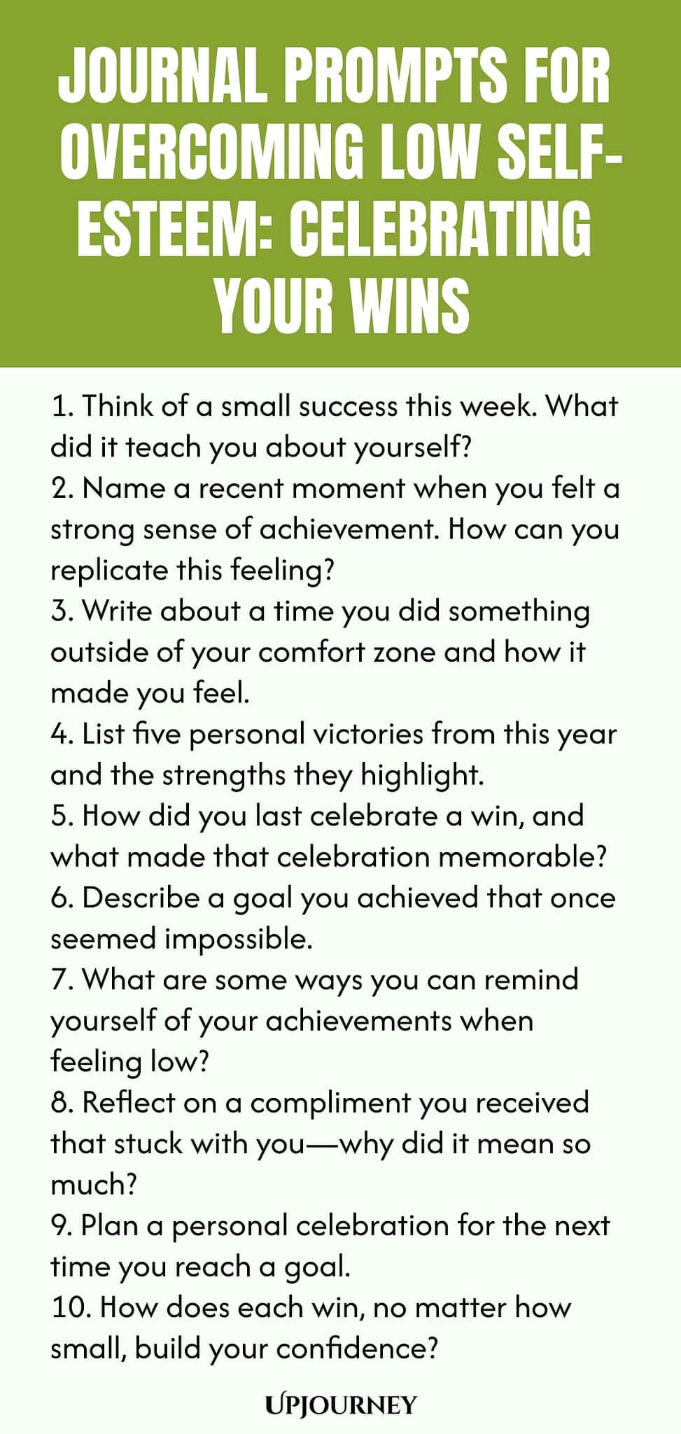 100 Journal Prompts for Overcoming Low Self-Esteem