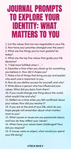 100+ Journal Prompts to Explore Your Identity